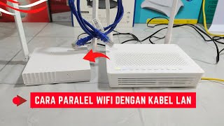 Cara Paralel Wifi Dengan Kabel Lan Untuk Mendapatkan Internet Dari Isp ...