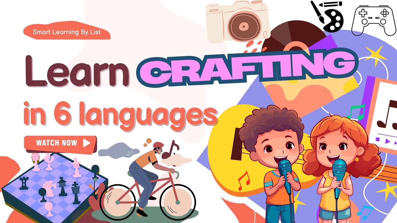 Learn The Word Crafting In 6 Languages Effortless Fast Youtube