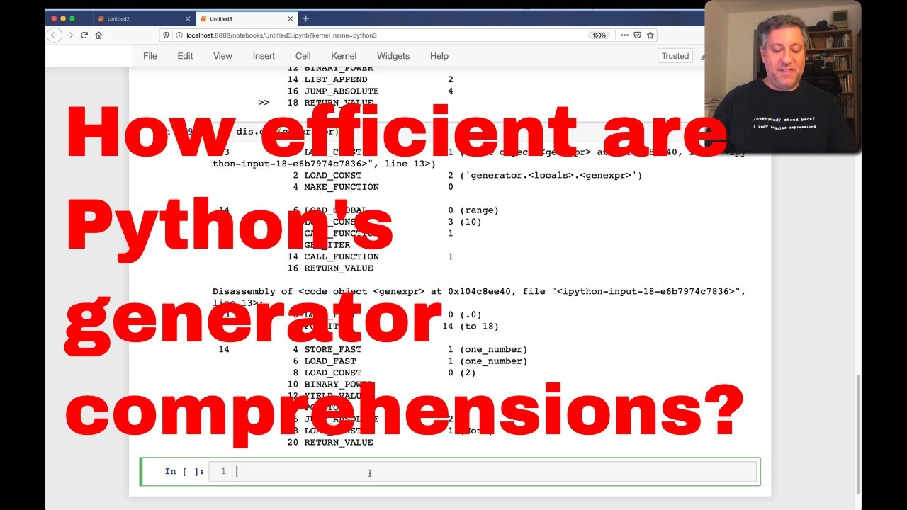 How Efficient Are Python S Generator Expressions Youtube