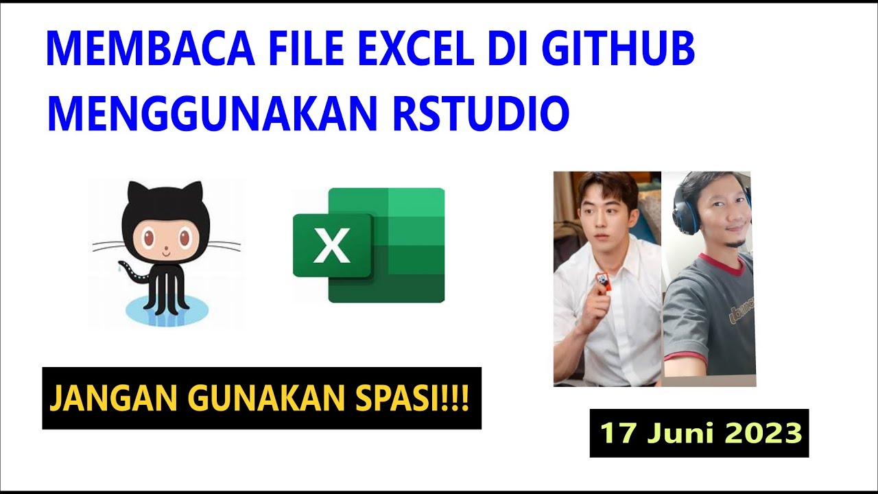 Membaca File Excel Pada Github Menggunakan Rstudio Youtube