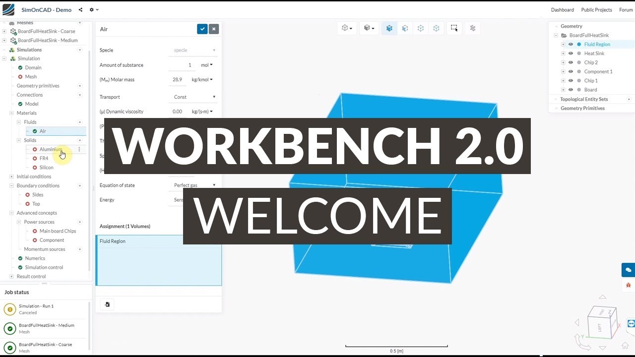 Welcome To The Simscale Workbench 2 0 Youtube
