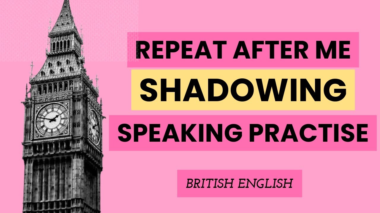 Phrasal Verbs Repeat After Me And Shadowing Speaking Practice Youtube