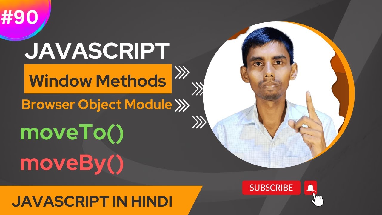 Javascript Moveto And Moveby Method Tutorial In Hindi Edutika Youtube
