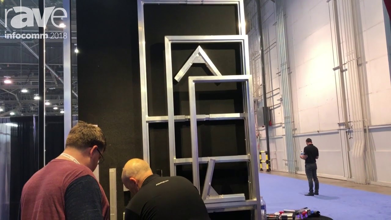 Infocomm 2018 Drape Kings Highlights Av Drop Modular Solution For