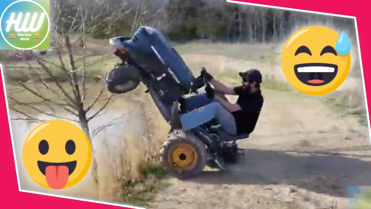 Funny Fails Epic Fails Compilation Try Not To Laugh Wheelchair
