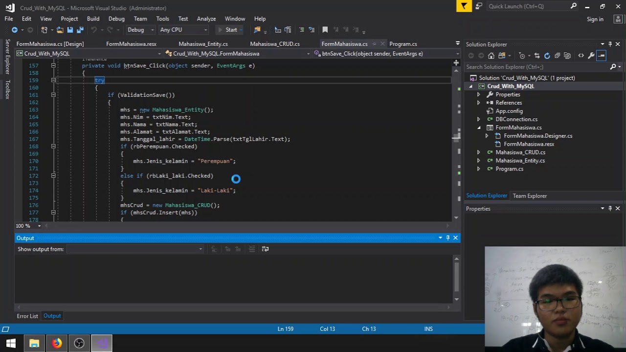 Crud With Mysql Youtube
