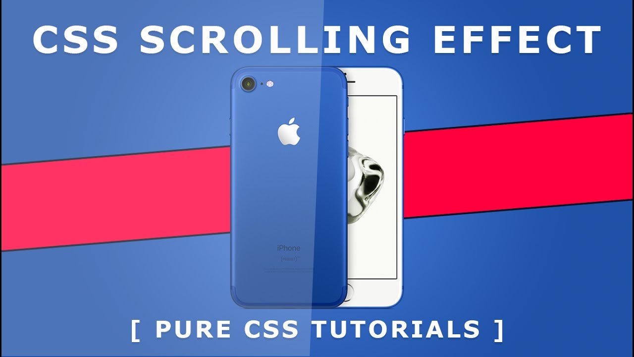 Css Fixed Background Scrolling Effect Pure Css Tutorials Youtube