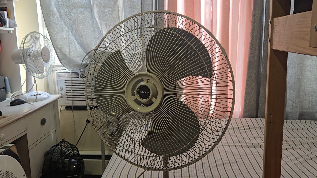 Air King 9119 Oscillating Pedestal Fan Youtube