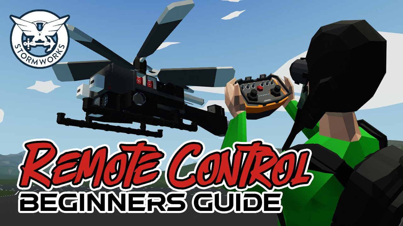 Remote Control Mc Build Stormworks Tutorial How To Youtube