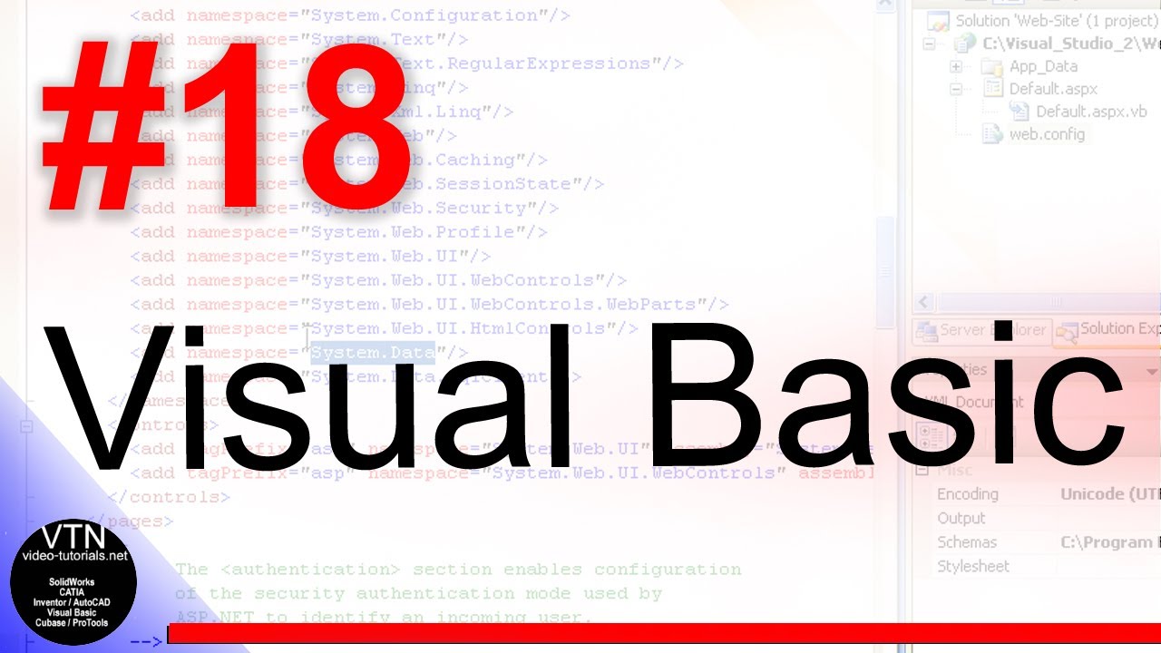 18 Visual Basic Tutorial Date Time Functions Youtube
