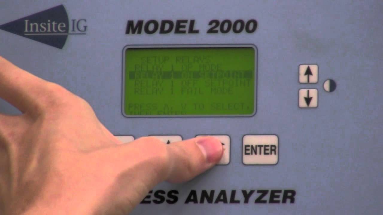 Insiteig Model 2000 Configuration Youtube