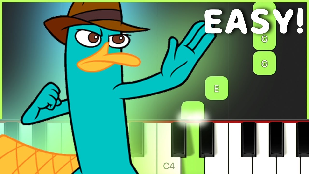 Phineas And Ferb Theme Song Sheet Music For Piano Organ And The Second
