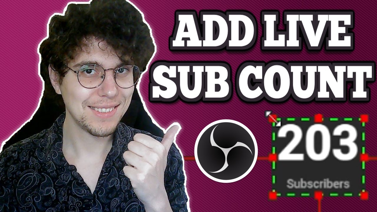 How To Add Live Subscriber Count In Obs Studio 2025 Youtube