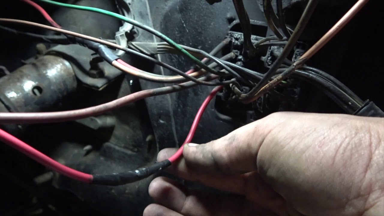 C10 Ls Swap Bulkhead Wiring Youtube