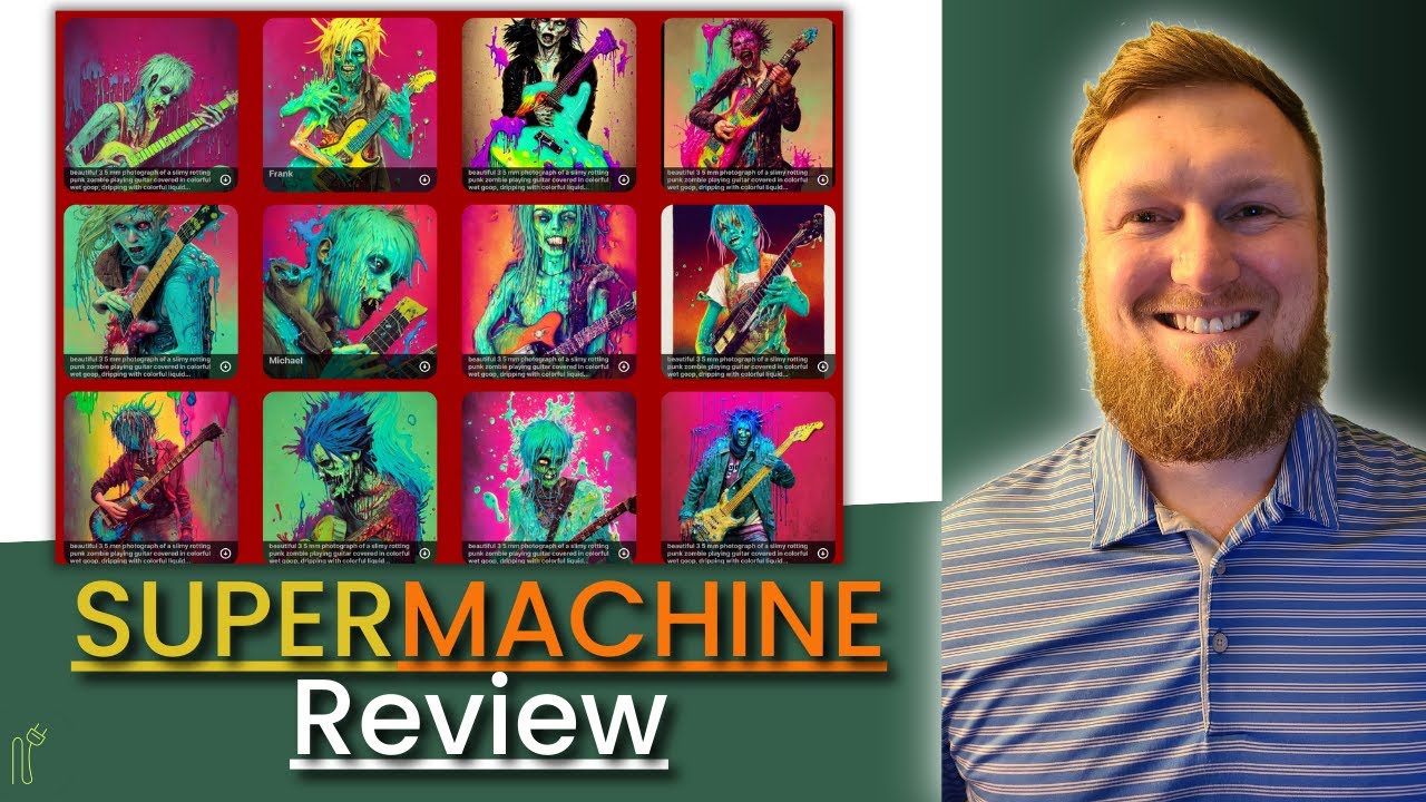 Supermachine Review Ai Art Image Generation Software Youtube