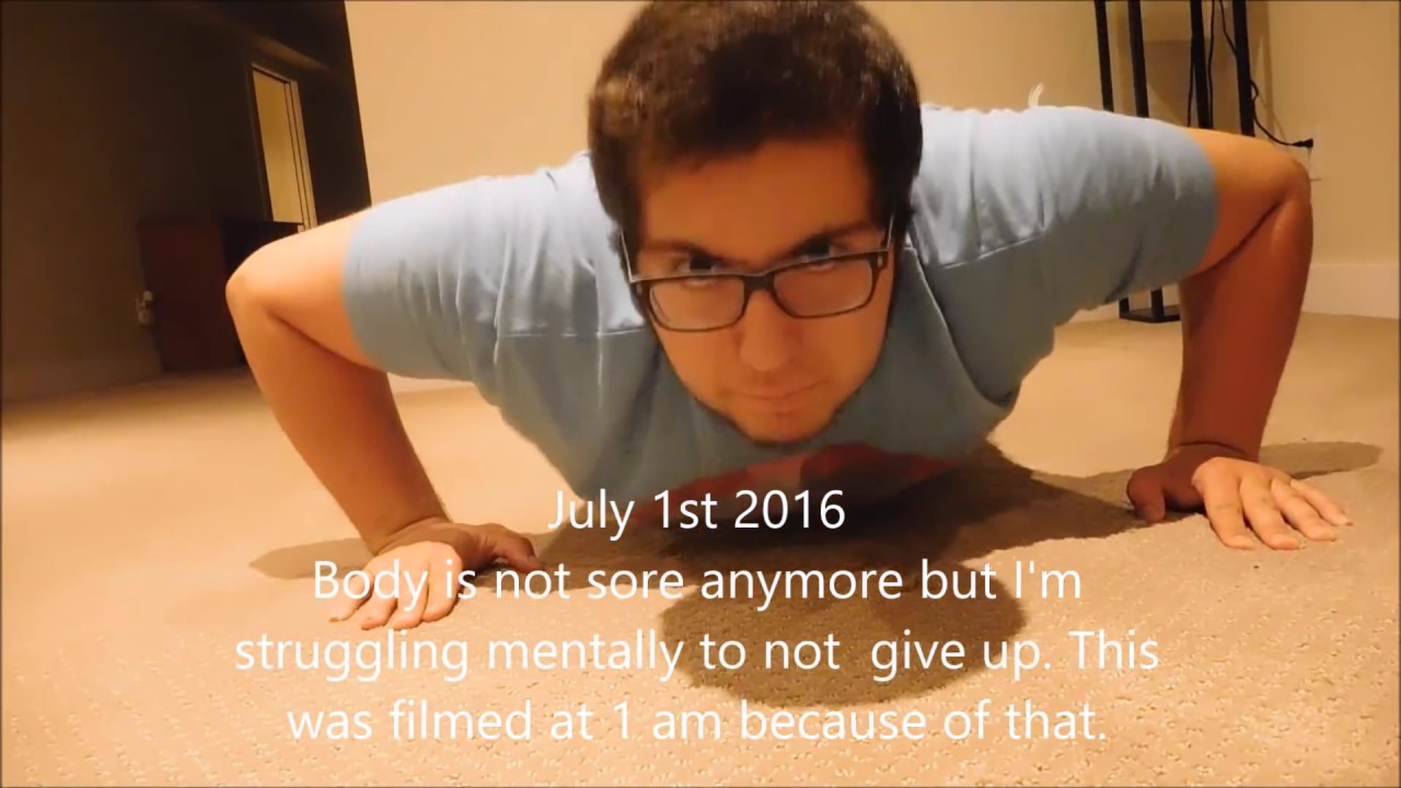 30 Day Push Up Challenge Success Gains Youtube