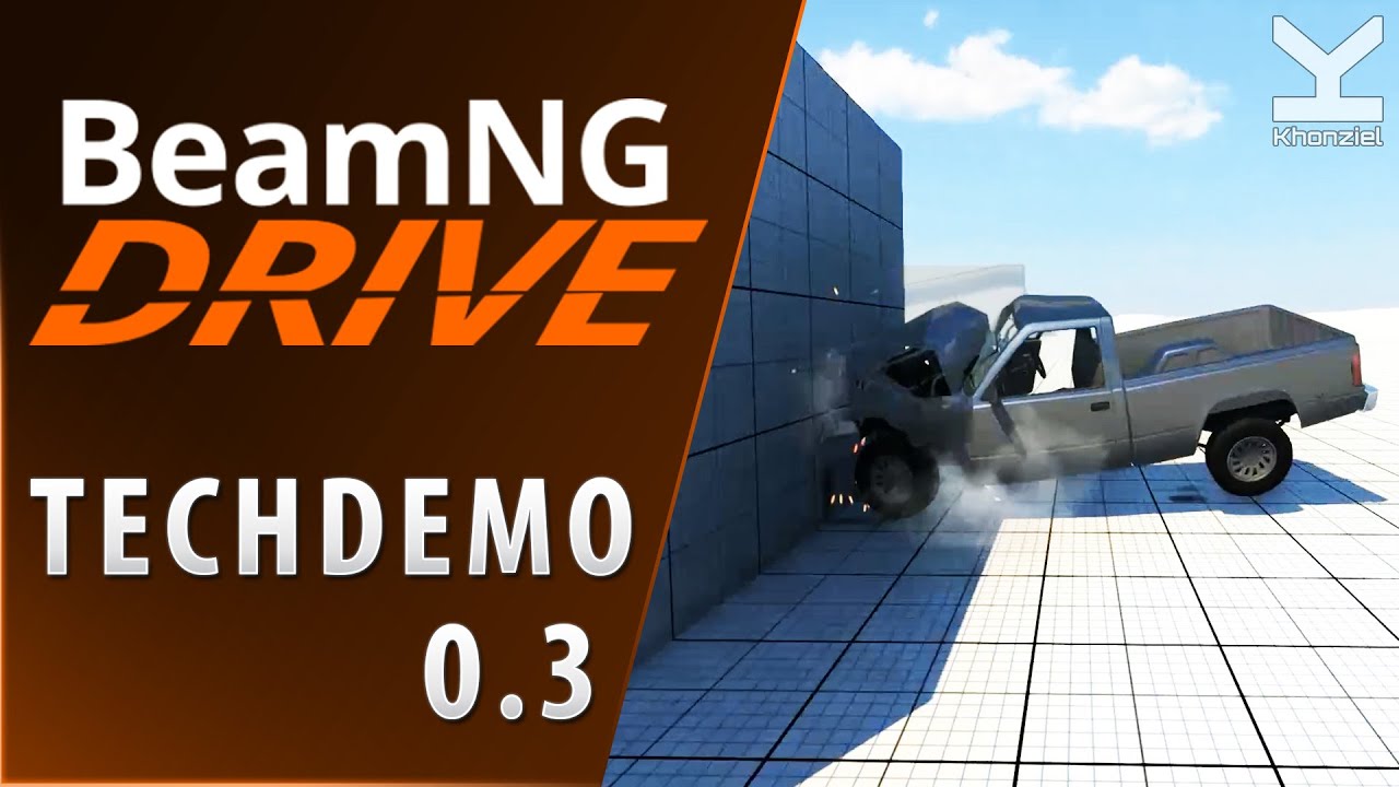 Beamng Drive Techdemo 0 3 Gameplay Youtube
