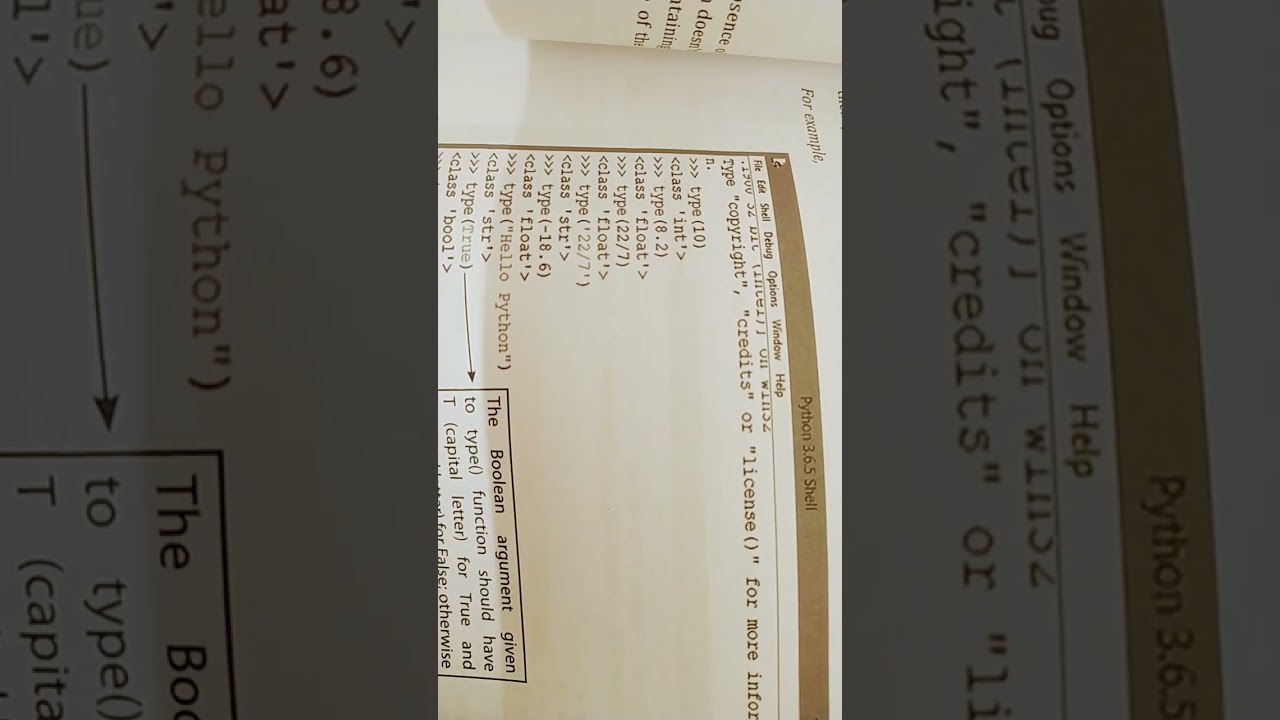 Type Function In Python Pythonprogramming Youtube