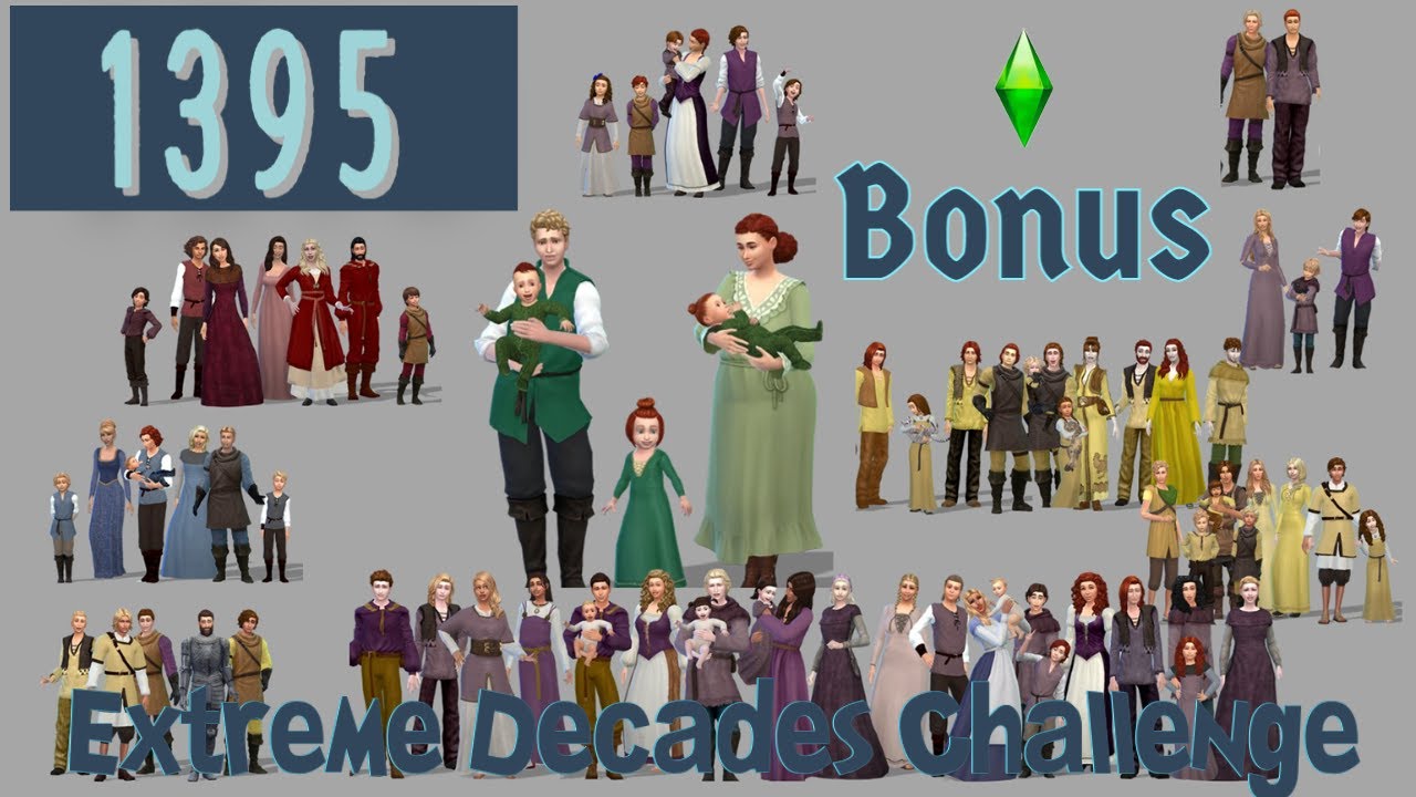 The Sims 4 Ultimate Decade Challenge Bonus Family Tree Youtube