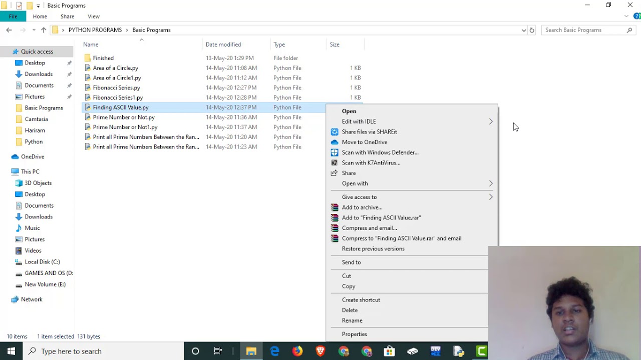 Python Basic Programs 2 Youtube