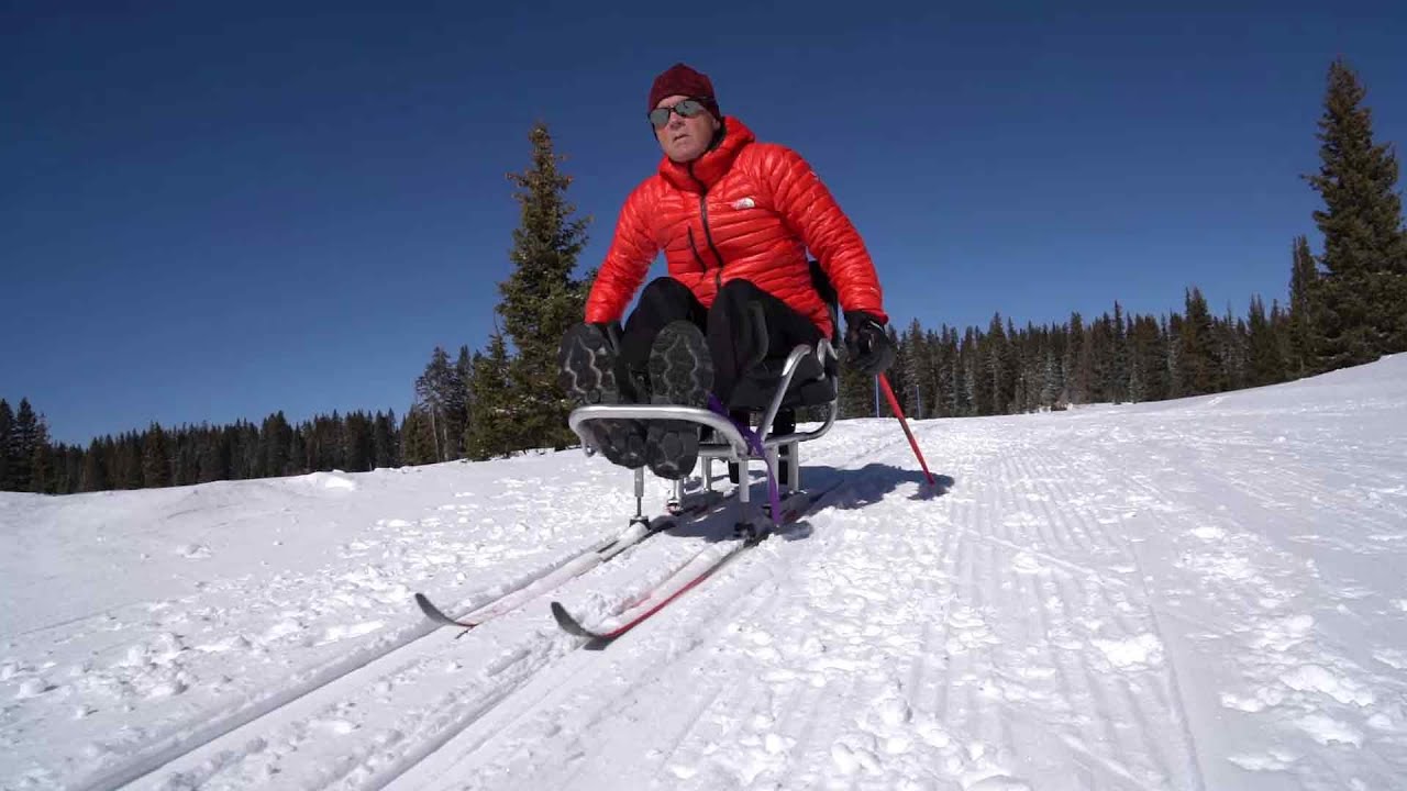 Ready To Teach Cross Country Sit Skiing Youtube