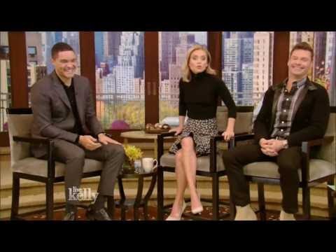 Live With Kelly 11 16 2016 Co Host Ryan Seacrest Trevor Noah Youtube
