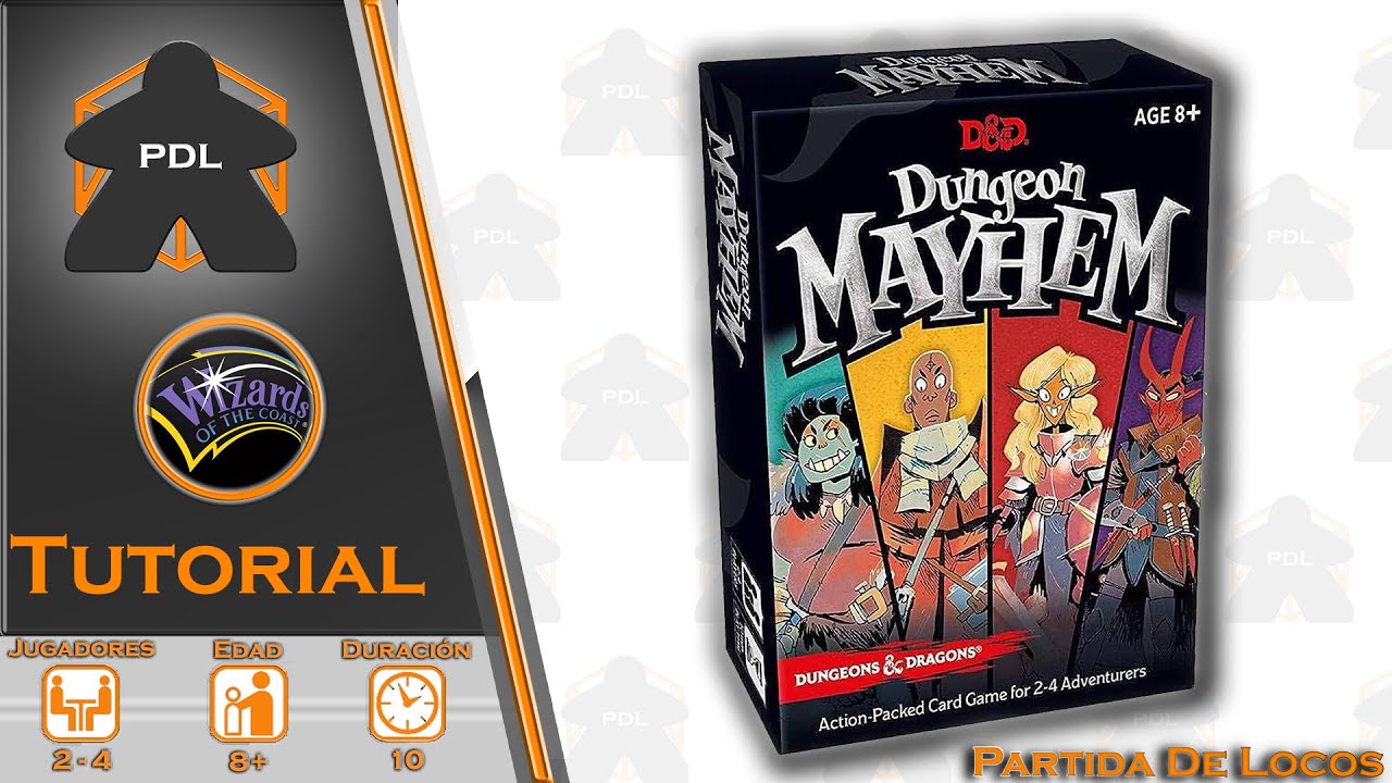 Héroes Todos Contra Todos Dungeon Mayhem Tutorial Wizards Of The