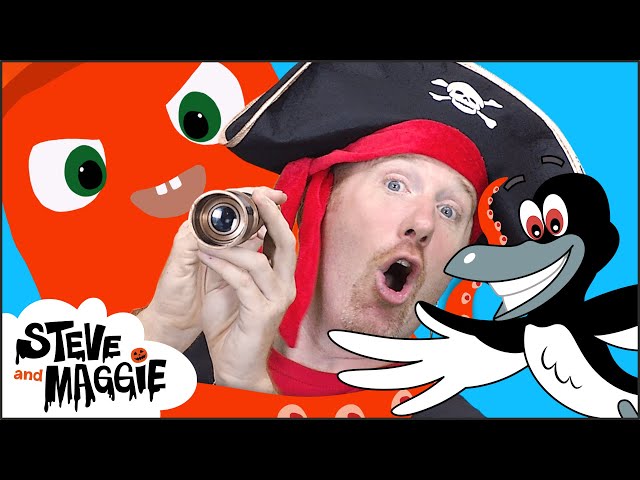 Halloween Sea Monsters Pirate Story For Kids From Steve And Maggie