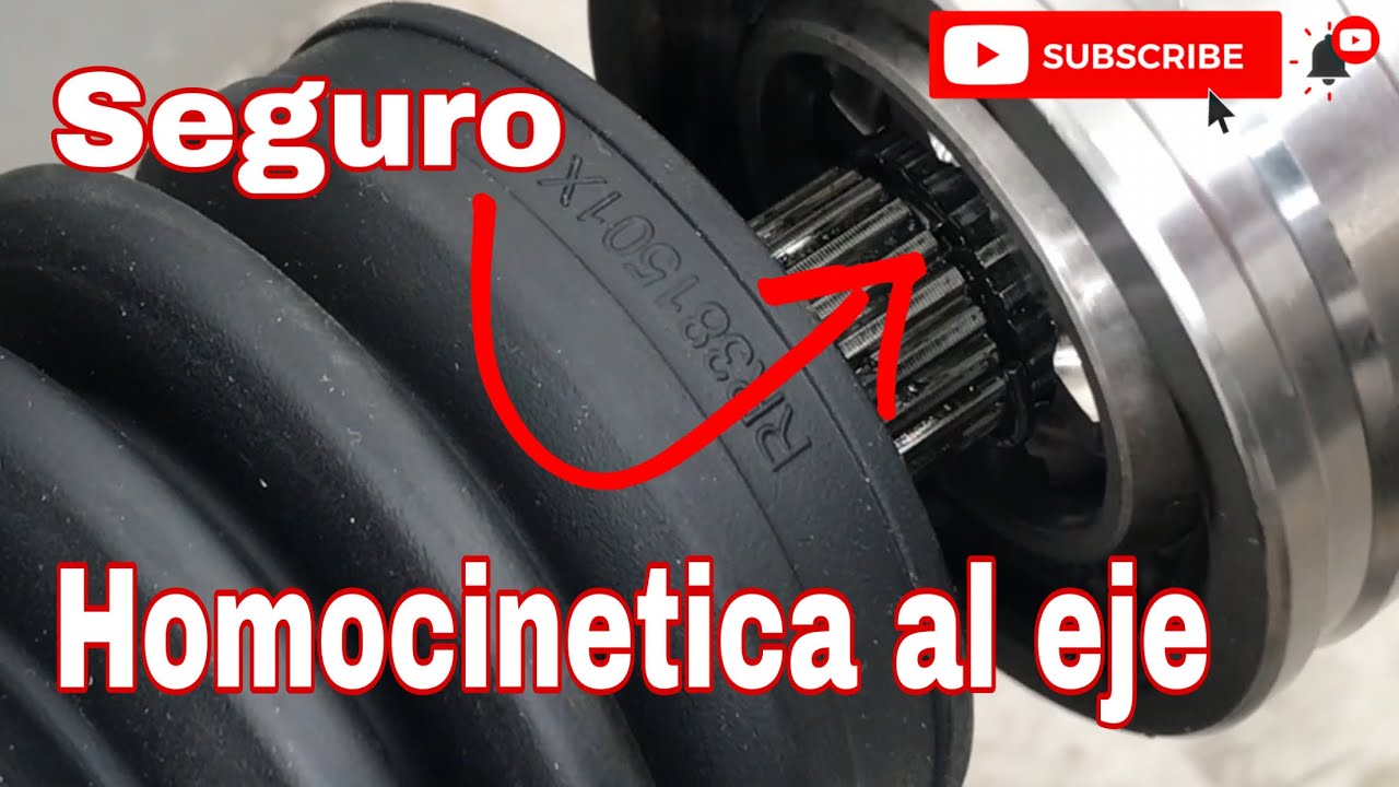 Insertar Homocinetica Al Eje O Flecha Youtube
