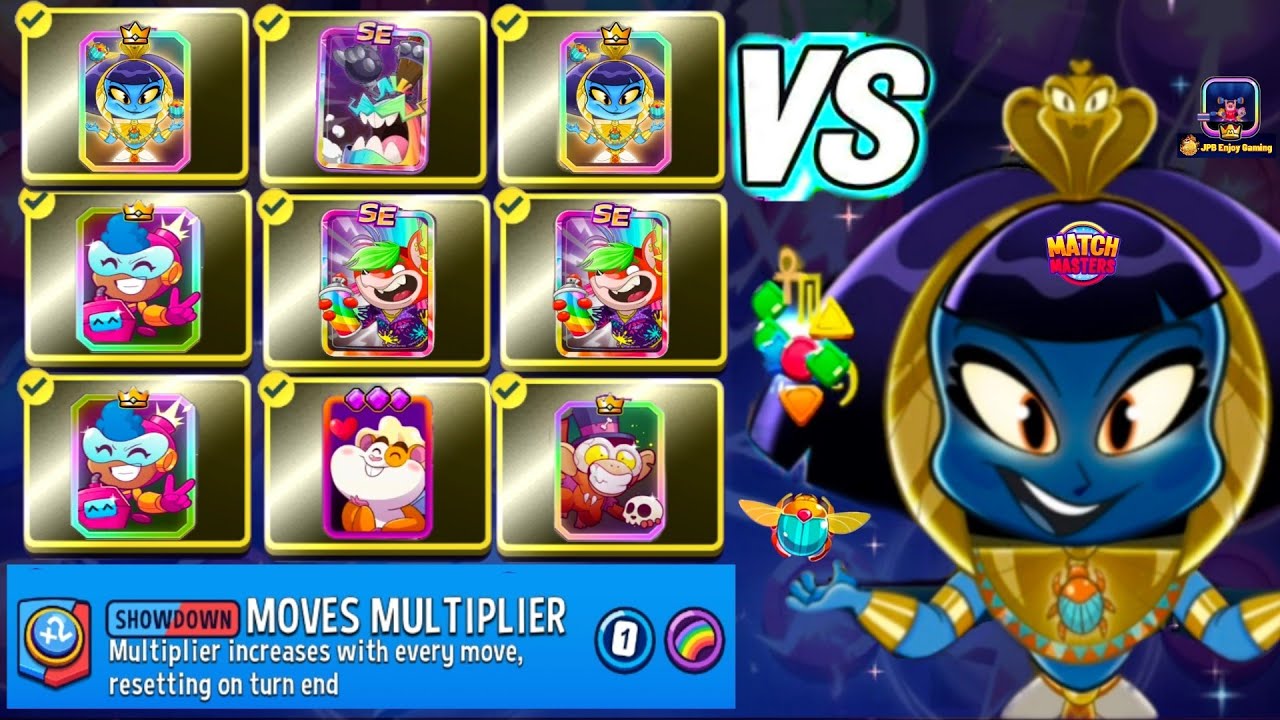 Showdown Moves Multiplier Rainbow Daily Mode Match Masters Play 9