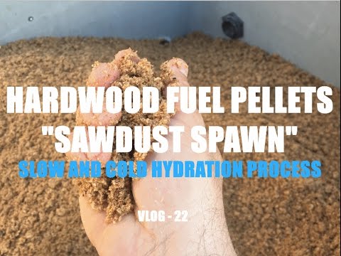 Wtf Vlog 22 Hardwood Fuel Pellets Sawdust Spawn Slow And Cold