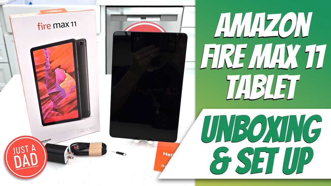 Amazon Fire Max 11 Tablet Unboxing Set Up Youtube