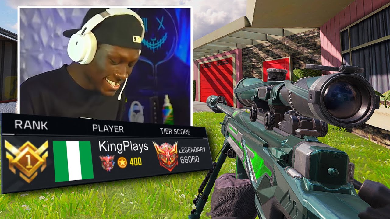 I 1v1 D The Best Nigerian Sniper In Cod Mobile Kingplays Youtube