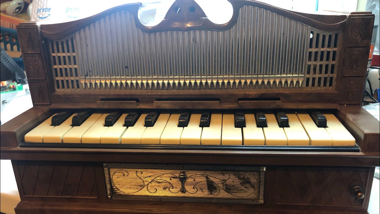 1950 S Electric Golden Pipe Organ Youtube