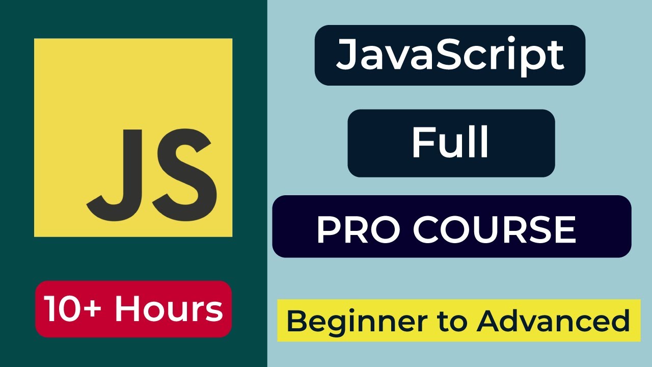 Javascript Full Course For Web Development Part I Youtube