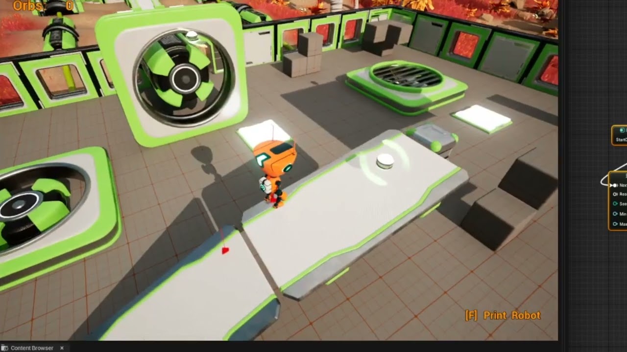 Stack O Bot Sound Design Implementation 24hrhz Ue5 Youtube