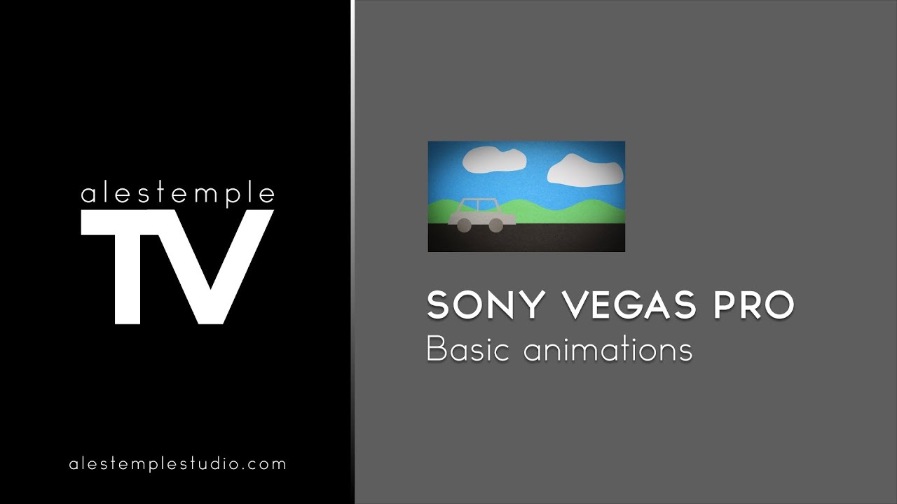 Sony Vegas Tutorials Basic Animation Youtube
