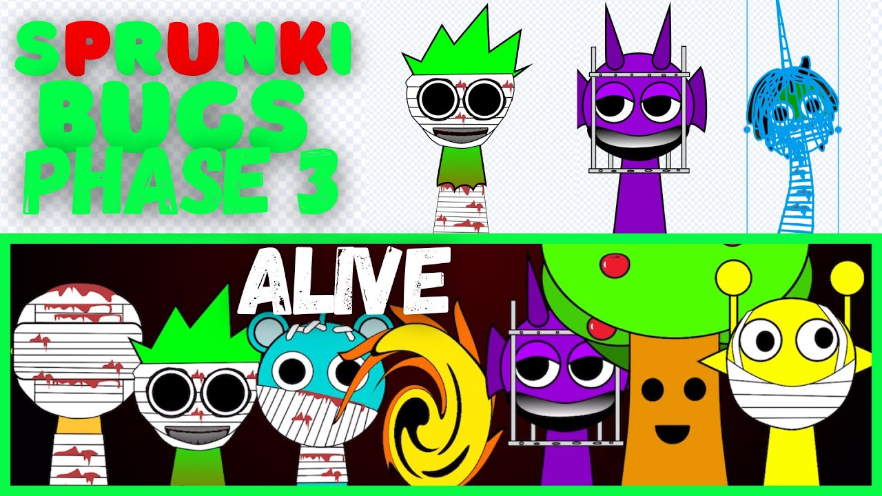 How To Make A Bug Tutorial Sprunki Phase 3 But Alive Incredibox With