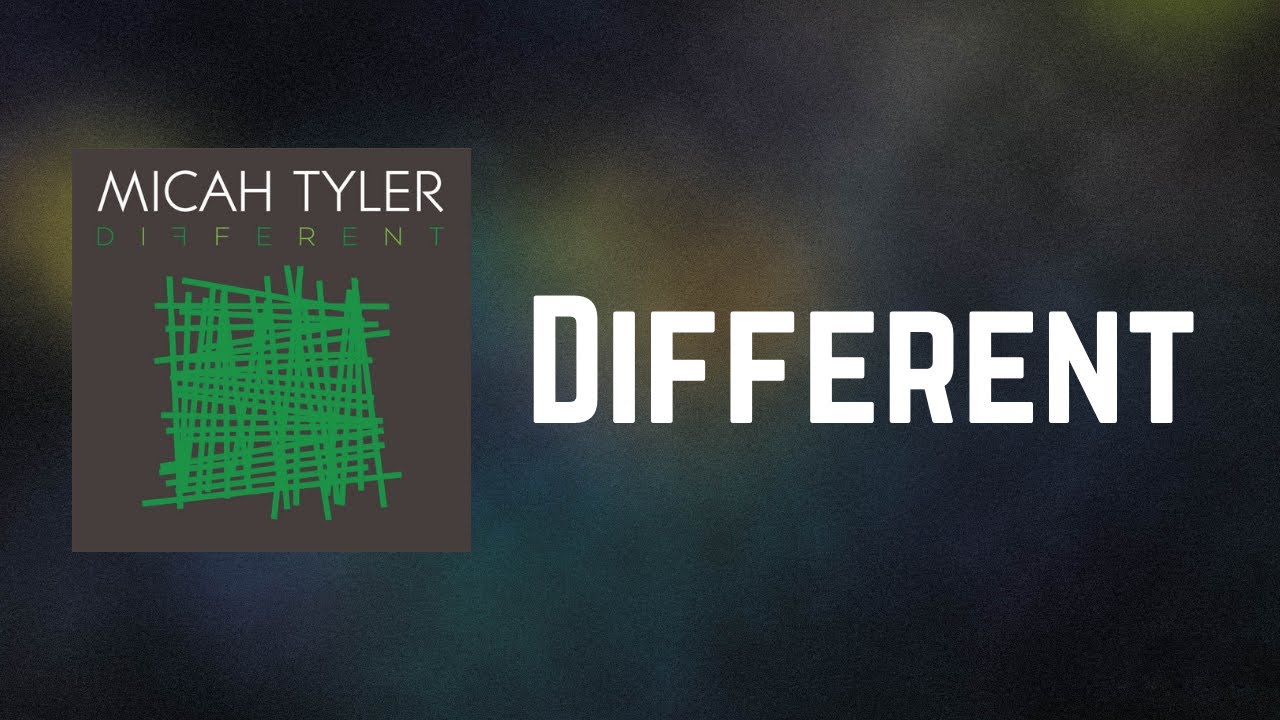 Micah Tyler Different Lyrics Youtube