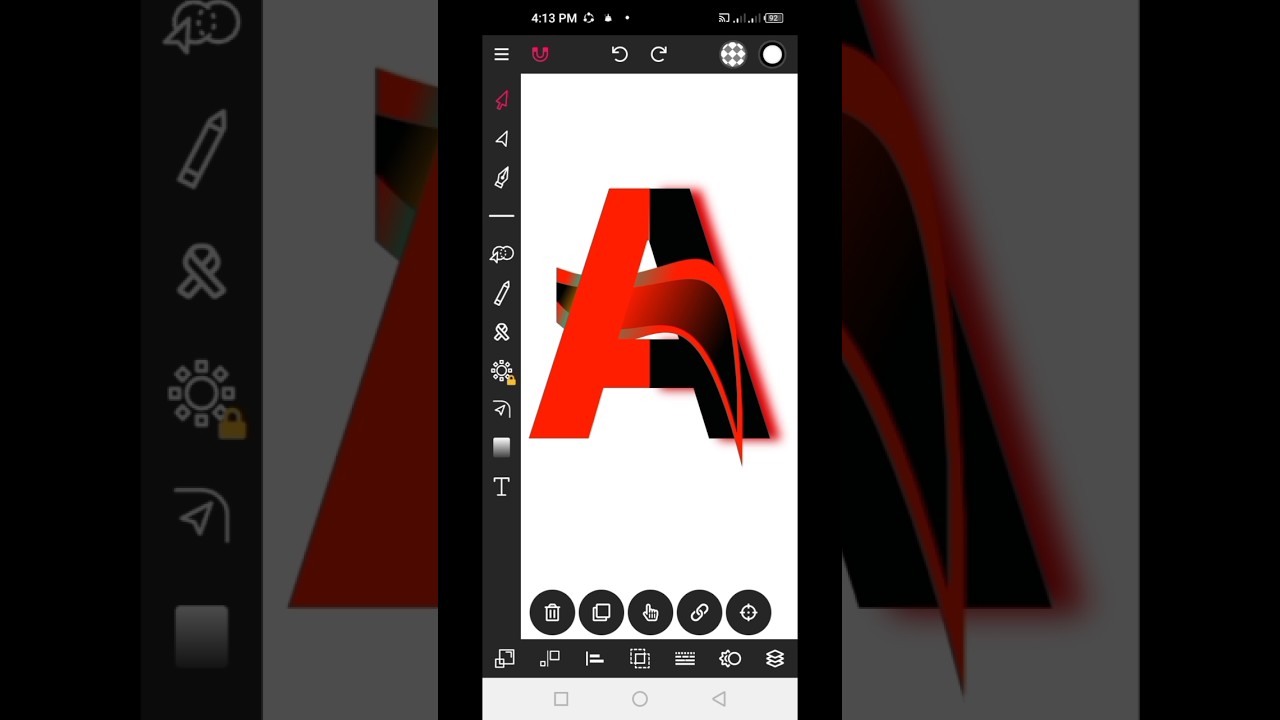 A Logo Design Tutorial Android Viral Vectorink Youtube