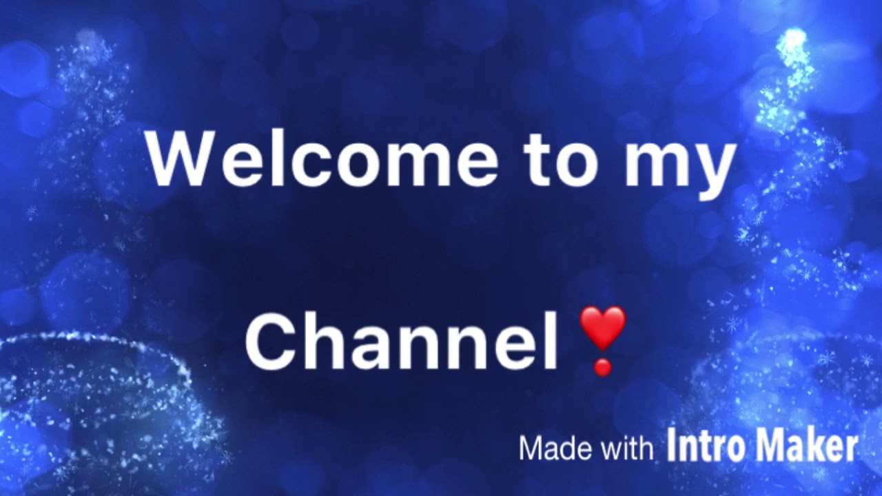 Simple Intro Youtube