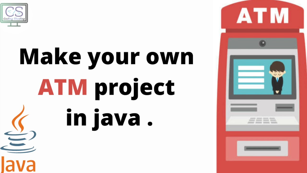 Atm Project In Java Youtube