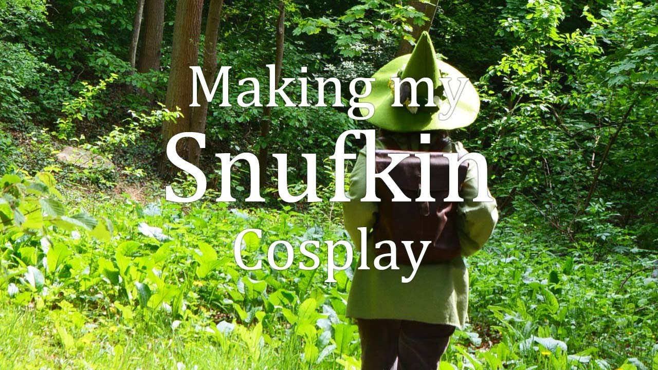 Making My Snufkin Cosplay The Moomins Youtube