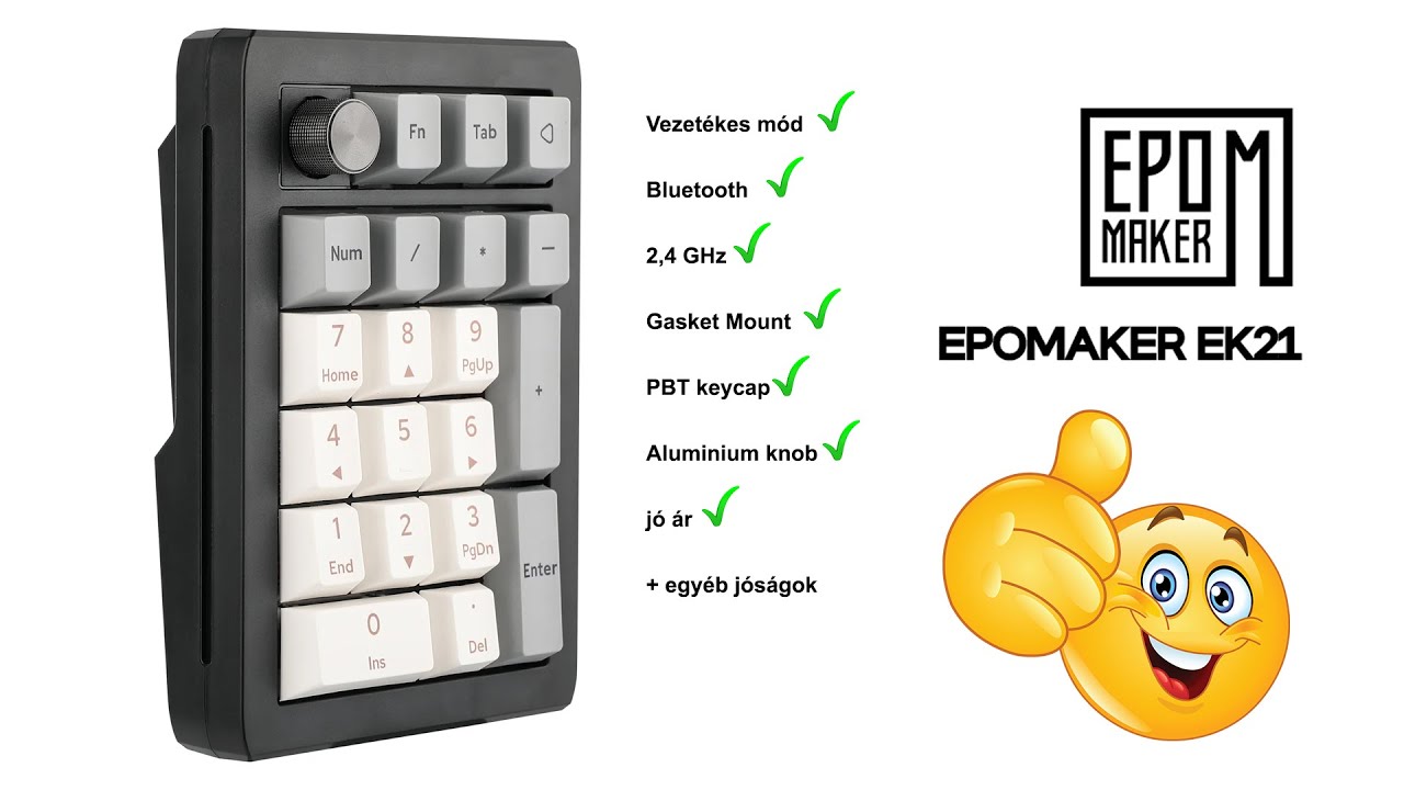 Epomaker Ek21 Review Youtube