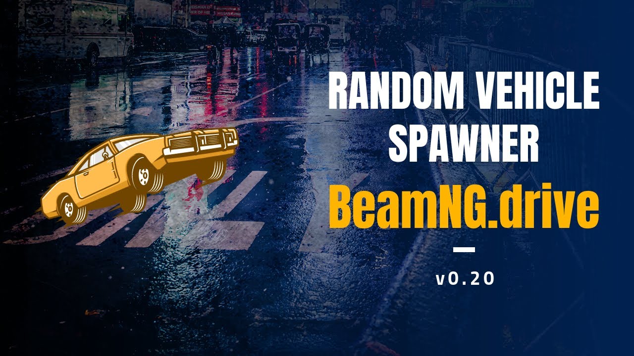 Beamng Drive Mod Random Vehicle Config Spawner Youtube