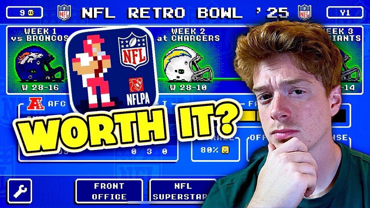 Nfl Retro Bowl 25 First Impressions Youtube