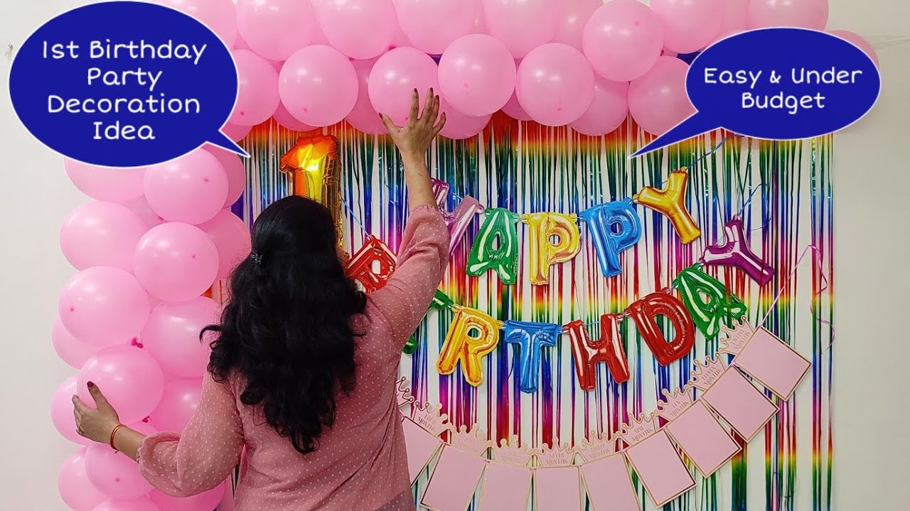Birthday Decoration Ideas Infoupdate Org