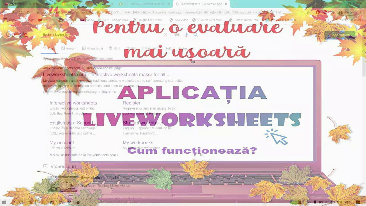 Tutorial Liveworksheets Youtube
