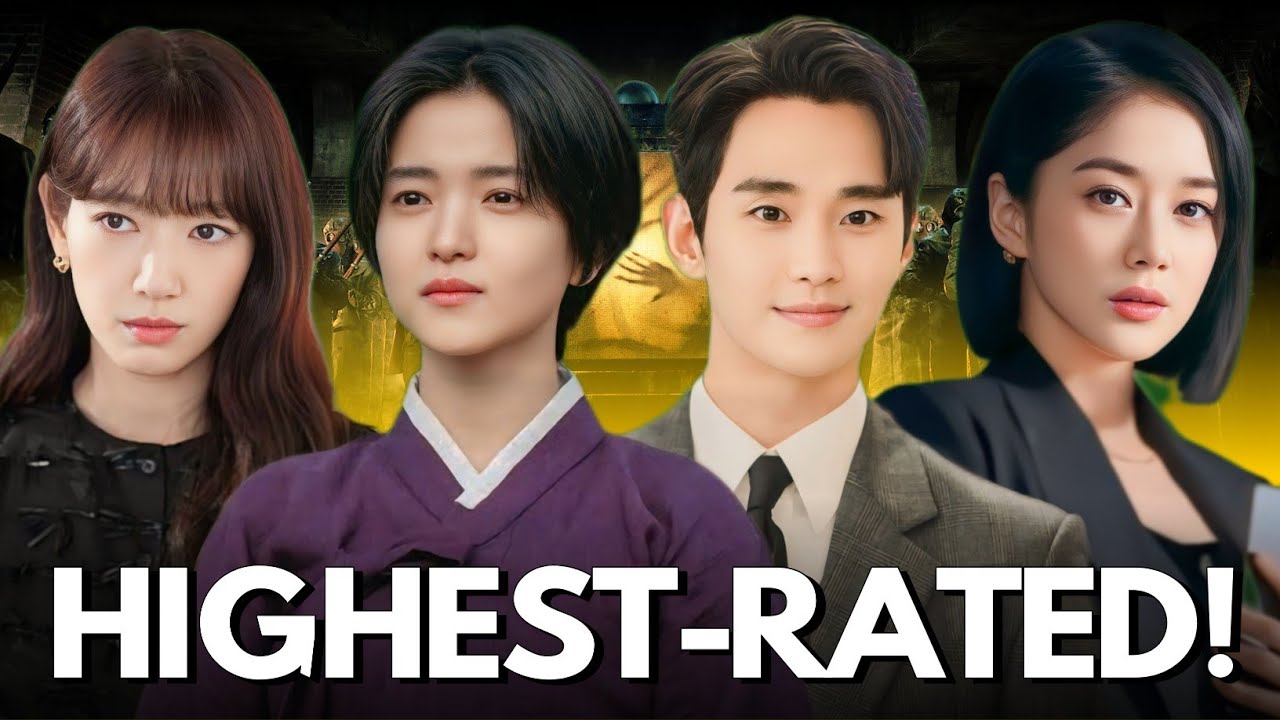 Top 10 Kdramas With Record Viewership Ratings In 2024 Cable Tv Youtube