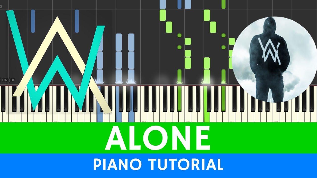 嫉 Alan Walker Alone Piano Tutorial Sheets Midi Youtube